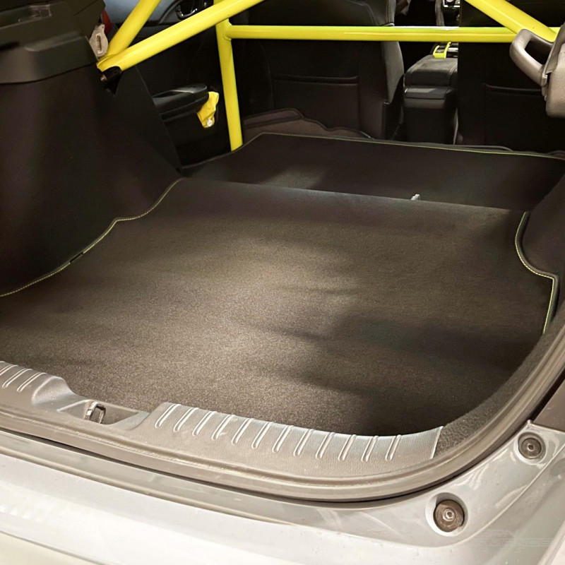 Rear seat delete carpet V1 for Honda Civic Type R FK8