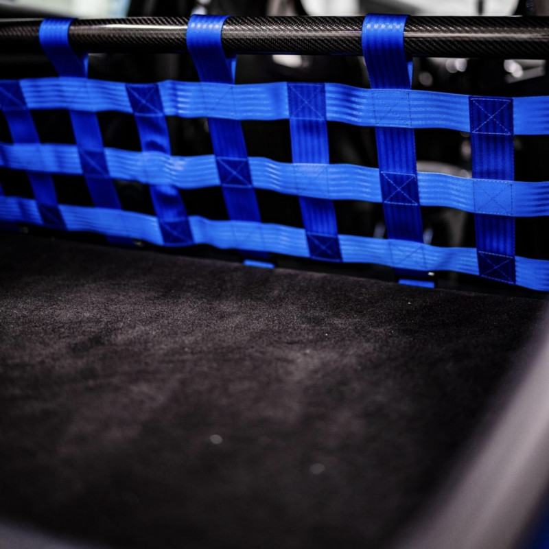 Rear seat delete kit V2 - Double strut bar, net for Volkswagen Golf 4 / GTI