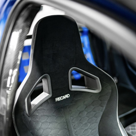 Rear seat delete kit V2 - Double strut bar and net for BMW M4 G82