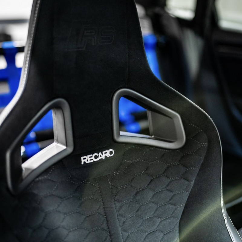 Rear seat delete kit V2 - Double strut bar and net for BMW M3 E92